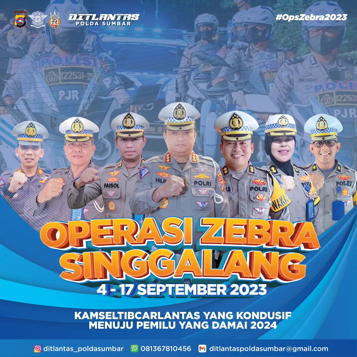 Siap-siap, ada Operasi Zebra Singgalang 2023. - PAPABIKERZ.NET Siap-siap, ada Operasi Zebra Singgalang 2023. - PAPABIKERZ.NET